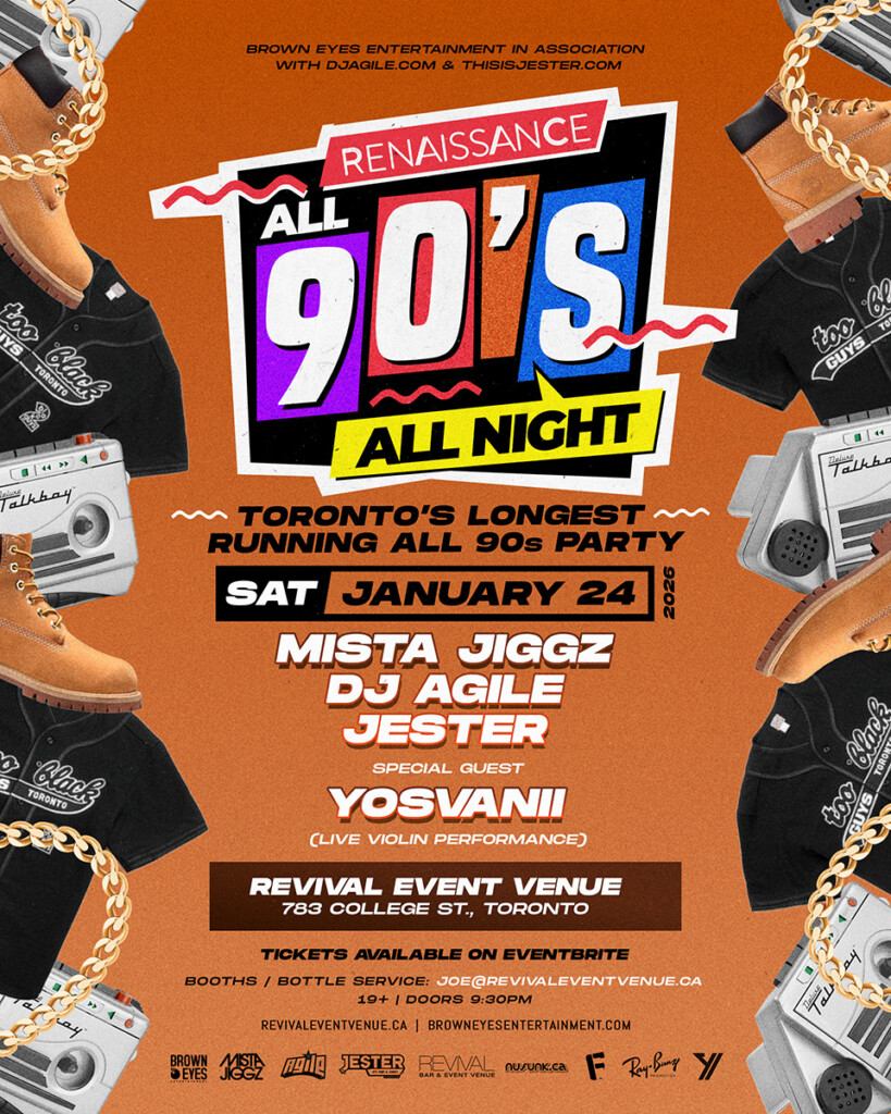 Renaissance - ALL 90s ALL night - Revival Event Venue - Toronto's ...